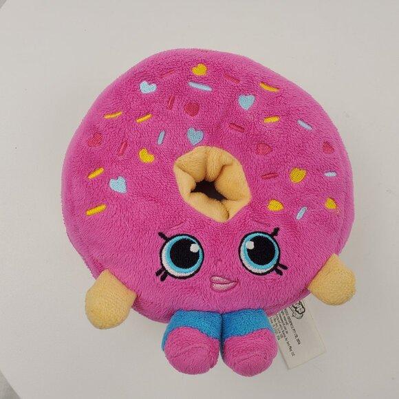 Toys | Shopkins Plush Donut Pink Dlish With Sprinkles Hearts Moose ...